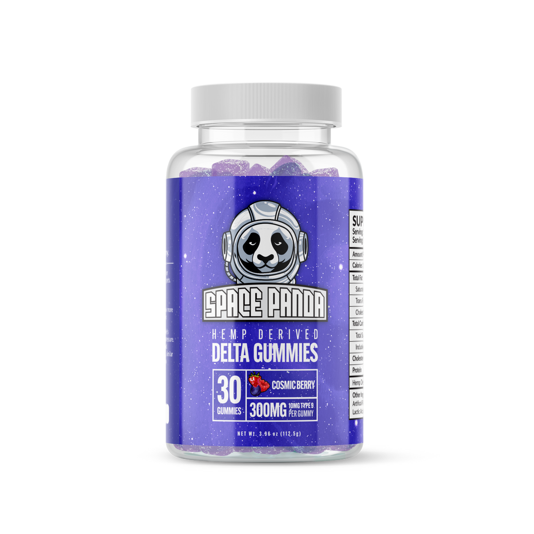 SpacePanda Delta 9 Cosmic Berry Gummies - Space Panda