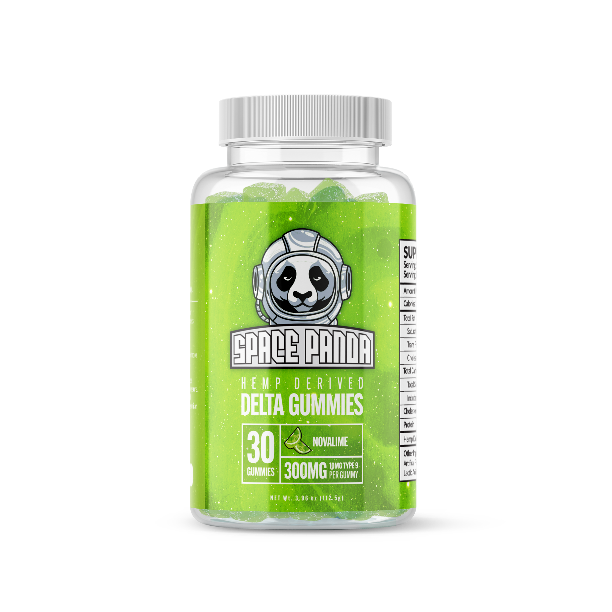 SpacePanda Delta 9 Nova Lime Gummies - Space Panda